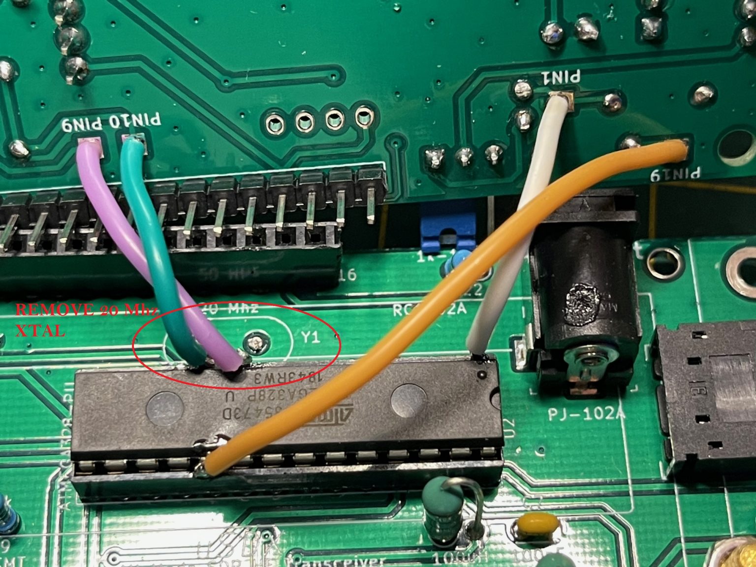 uSDX V1.01 and V1.02 PCBs – Adding OLED Display, CAT and USB ...