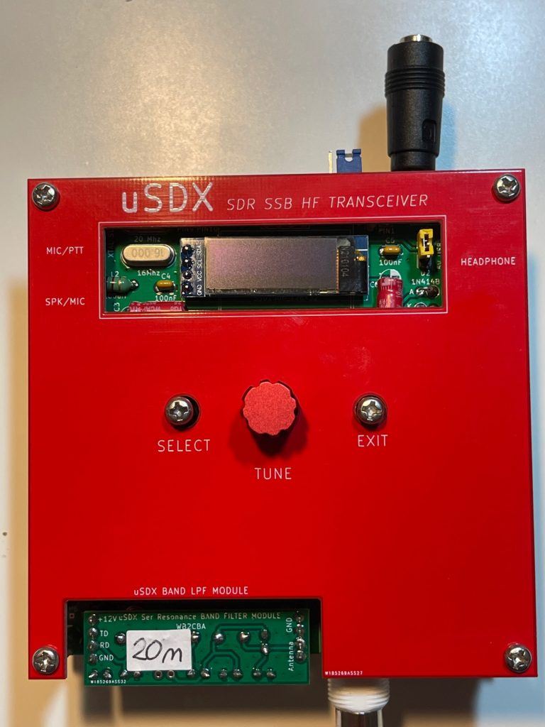 uSDX V1.01 and V1.02 PCBs – Adding OLED Display, CAT and USB ...