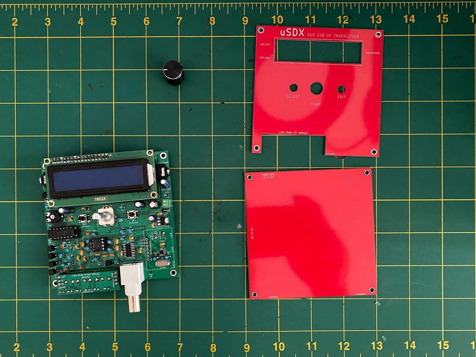 uSDX – An Arduino Based SDR All Mode HF Transceiver – PCB Iteration V1 ...
