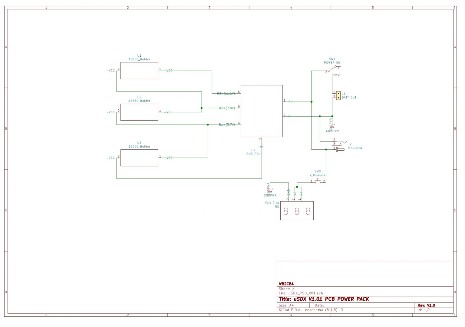 uSDX SDR SSB SOTA TRANSCEIVER BATTERY PACK - Ankara Telsiz ve Radyo ...