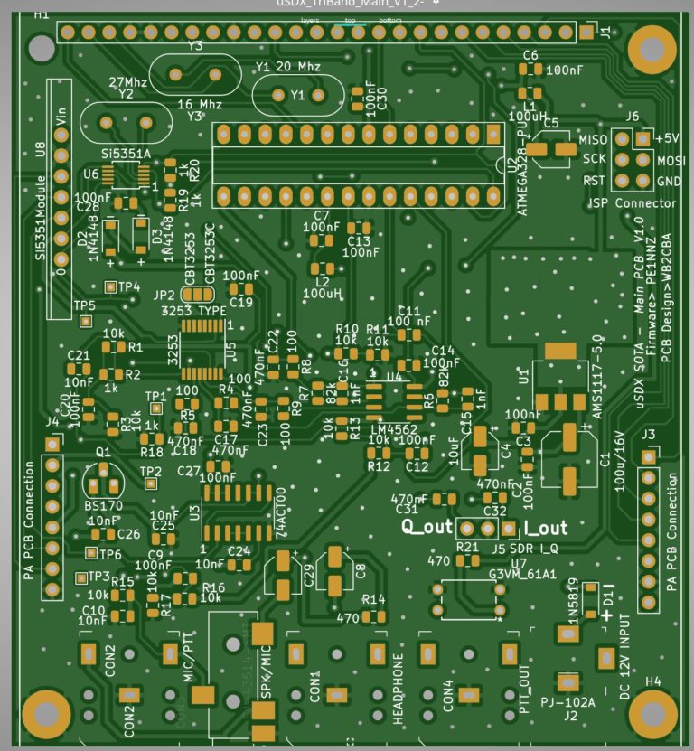 uSDX SOTA – Modular All Mode SDR HF Transceiver for QRP Operations ...