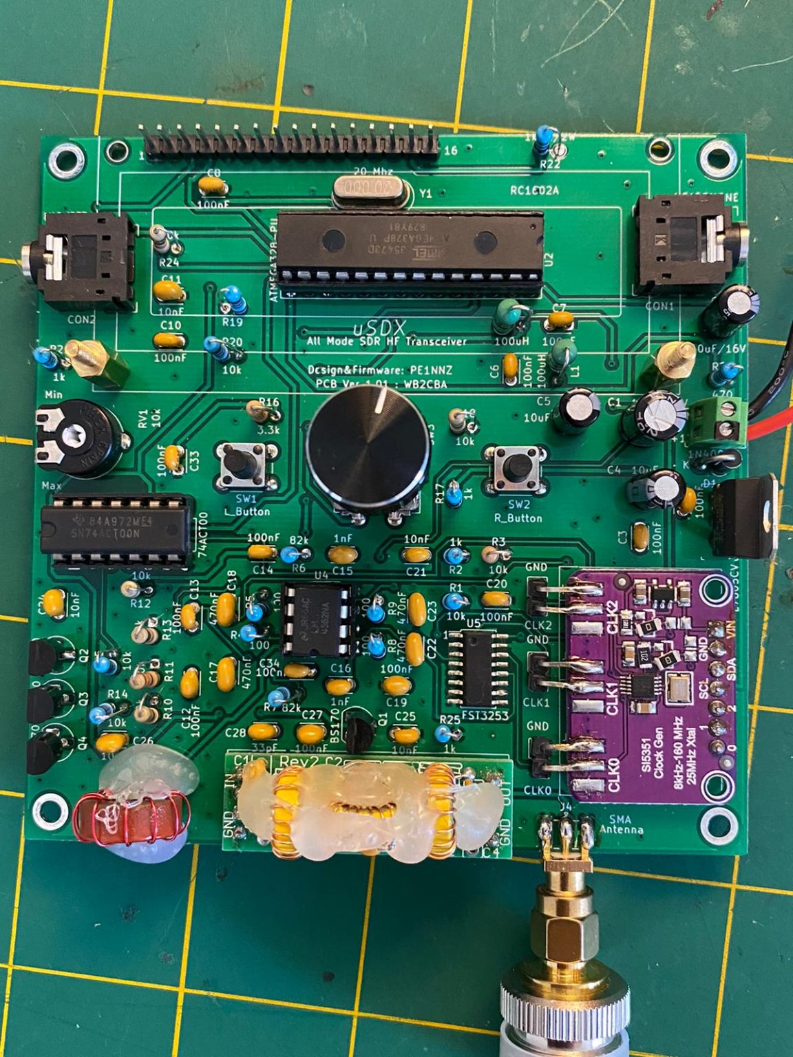 uSDX – A Compact SOTA SSB SDR Transceiver with Arduino! - Ankara Telsiz ...