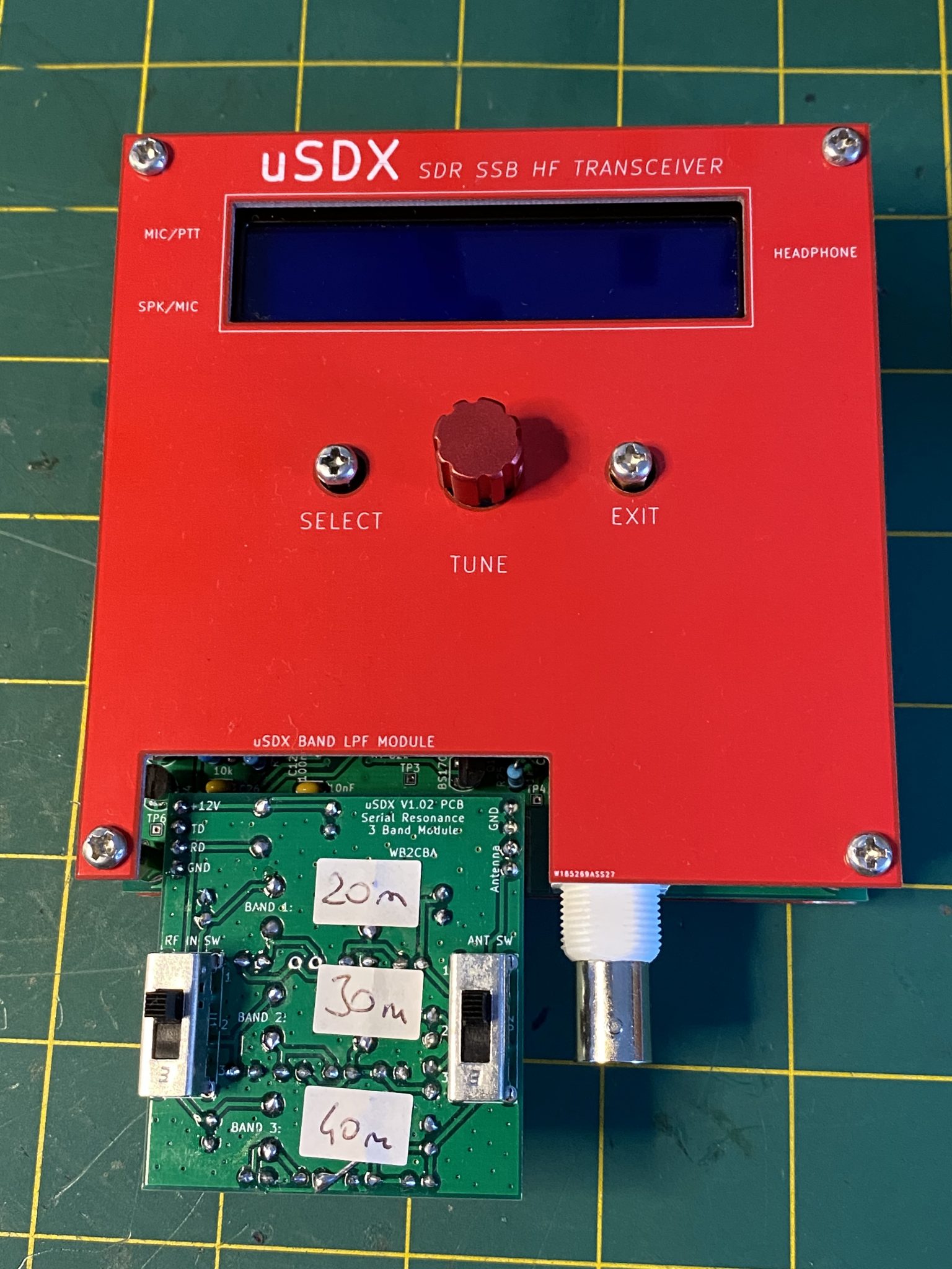 uSDX Multiband Serial Resonance Low Pass Filter - Ankara Telsiz ve ...
