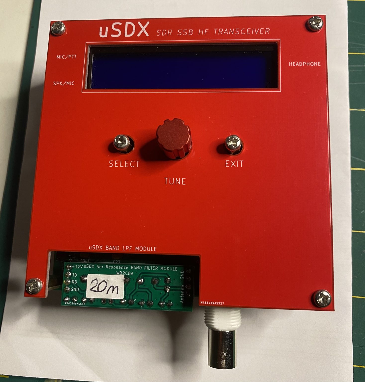 uSDX Multiband Serial Resonance Low Pass Filter - Ankara Telsiz ve ...