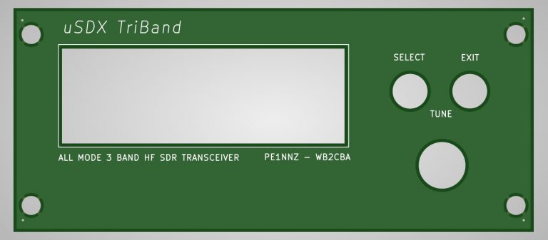 uSDX TriBand SDR All Mode QRP Transceiver - Ankara Telsiz ve Radyo ...
